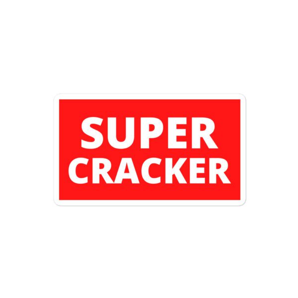SUPER CRACKER Bottleneck sticker - PYGear.com