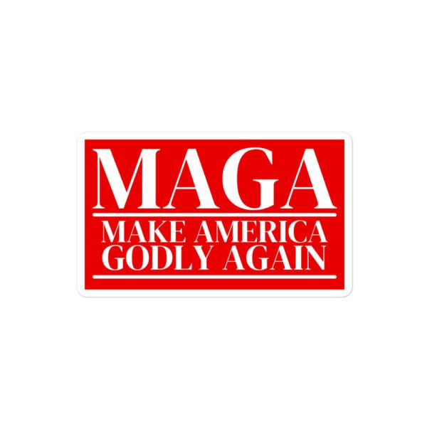 MAGA Make America Godly Again sticker - PYGear.com