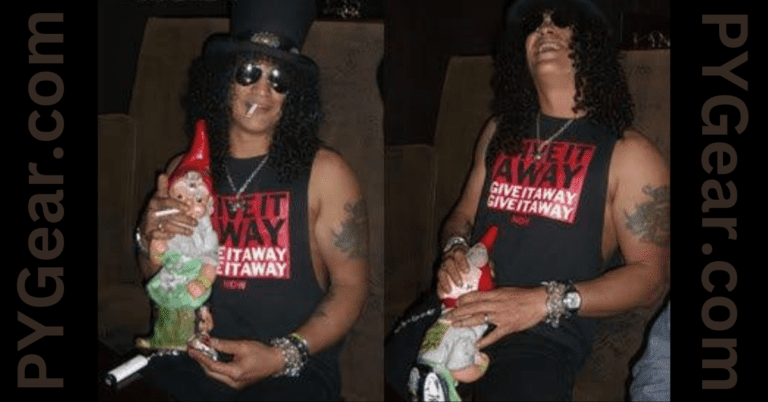 'Give It Away Give It Away Give It Away Now' shirt as worn by Slash GNR ...