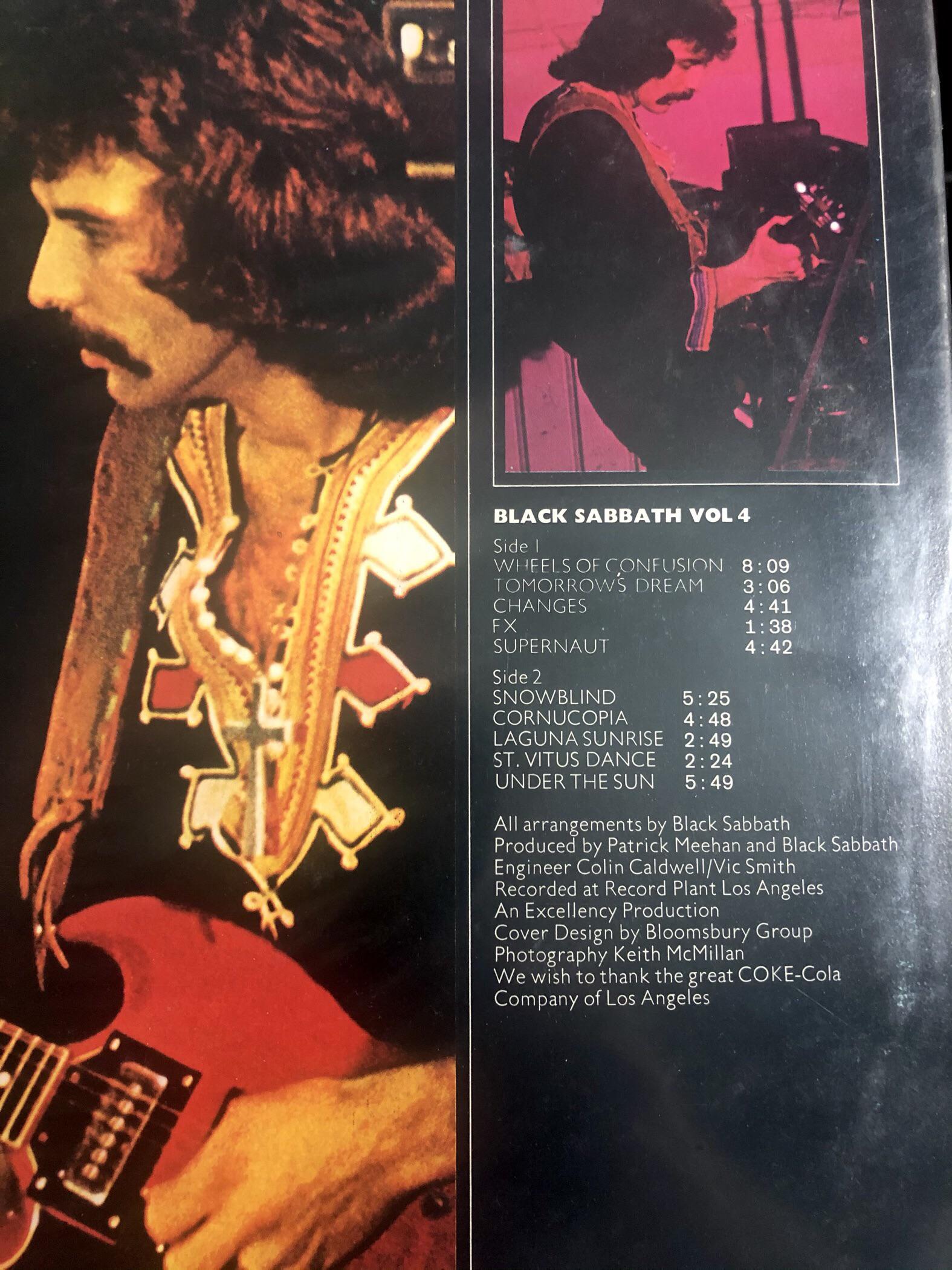 Black Sabbath, Snowblind and the great COKE-Cola Company of Los Angeles ...